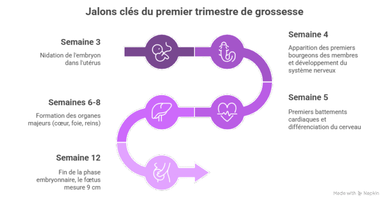 grossesse semaine : évolution bébé (fœtus, conseils, suivi)