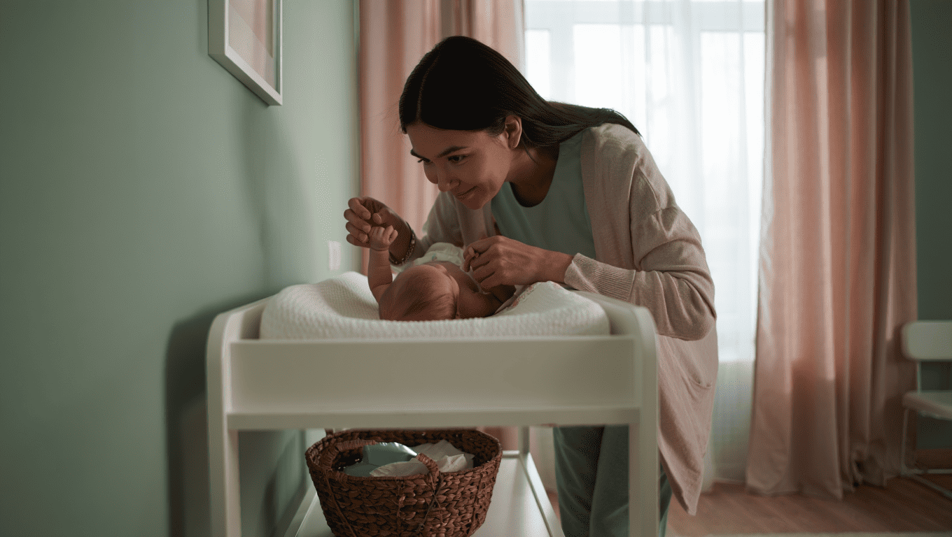 caca vert nourrisson : causes et quand consulter un médecin